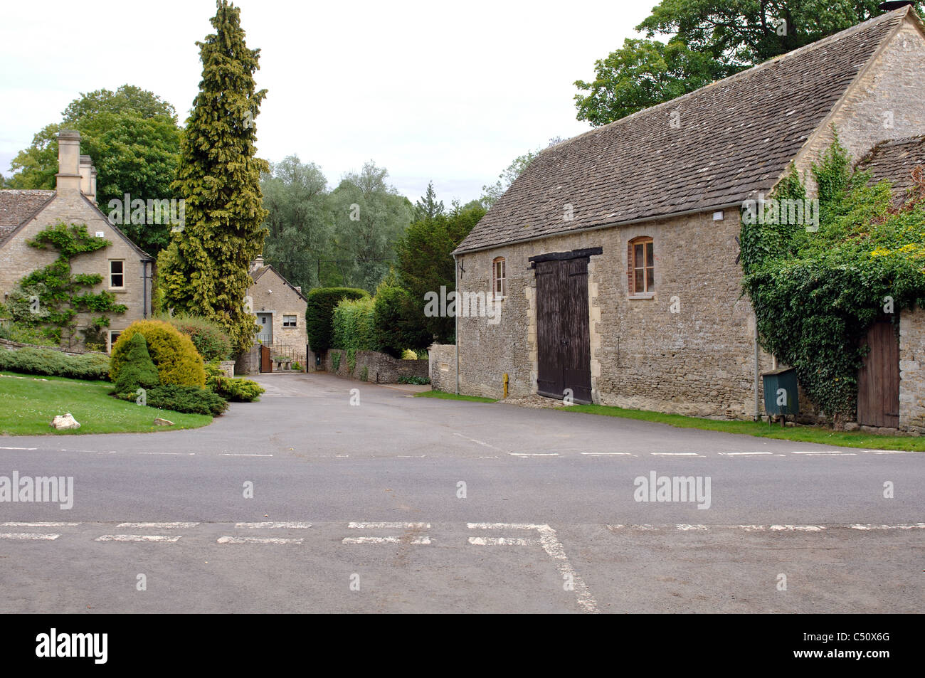 The village of Coln Rogers, Gloucestershire, England, UK Stock Photo ...