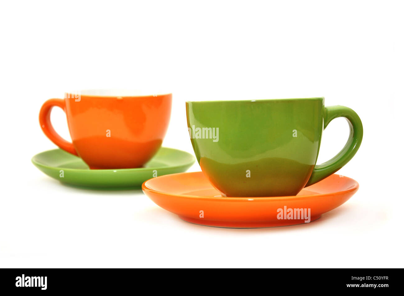 Empty coffee cups hi-res stock photography and images - Alamy