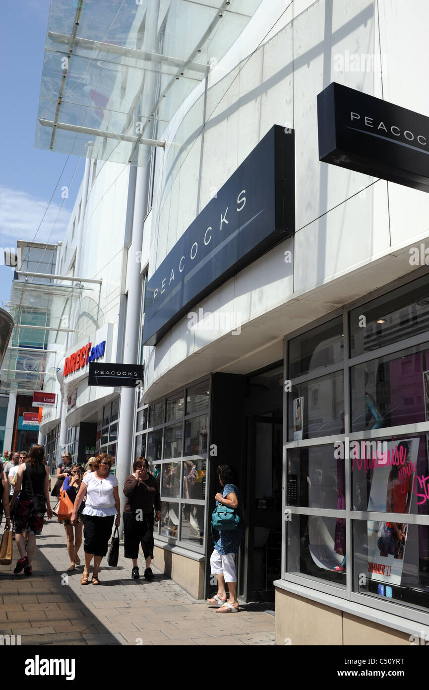 Peacocks shopping centre hi-res stock photography and images - Alamy