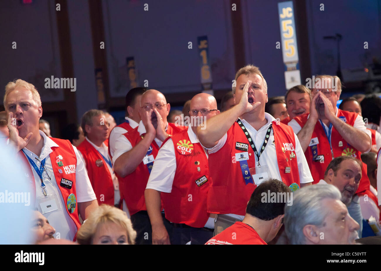Boo jeer teamster teamsters hi-res stock photography and images - Alamy