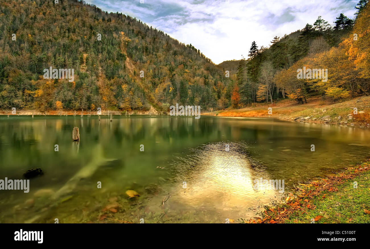 Suluklu Lake at Fall Stock Photo - Alamy