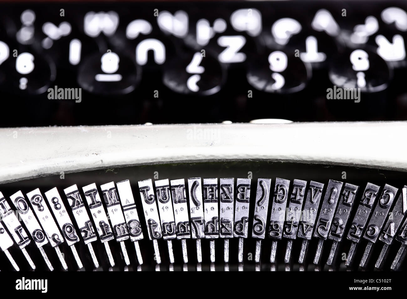 Isolated vintage typing machine hi-res stock photography and images - Alamy