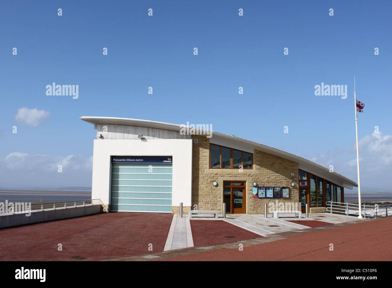 Morecambe Lifeboat Station Stock Photo - Alamy
