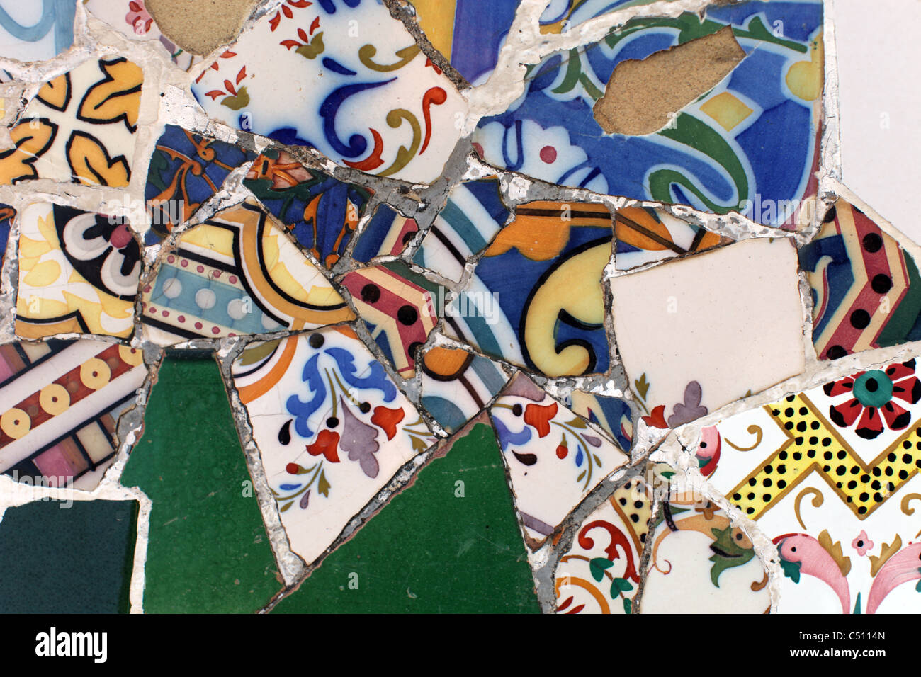 Gaudi Floor Tiles Barcelona High Resolution Stock Photography and ...