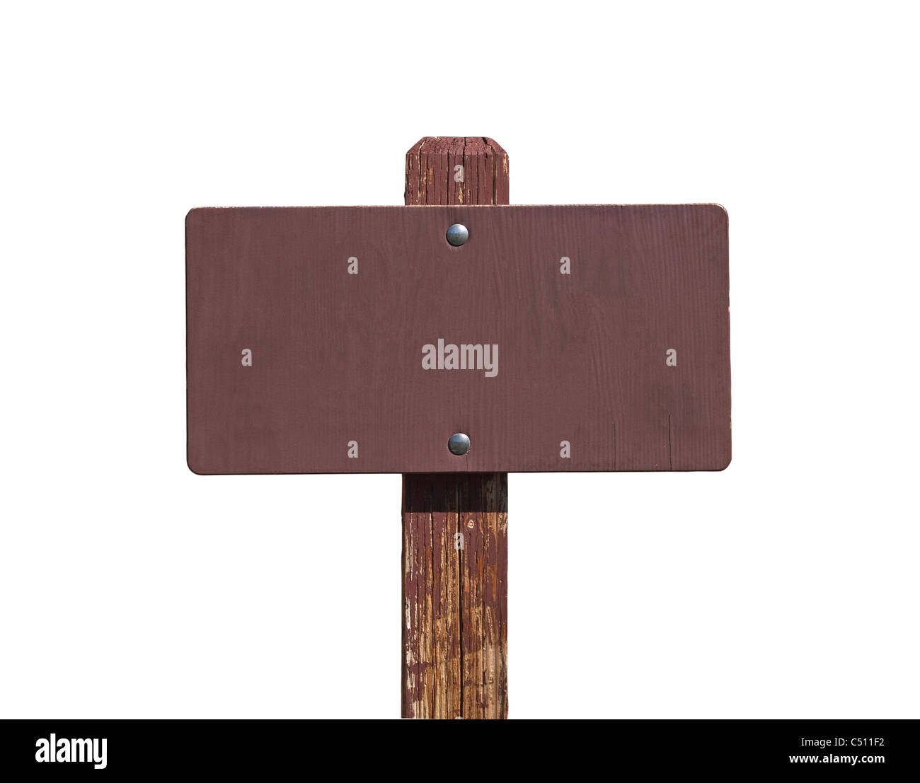 Sign board on natural trail hi-res stock photography and images - Alamy