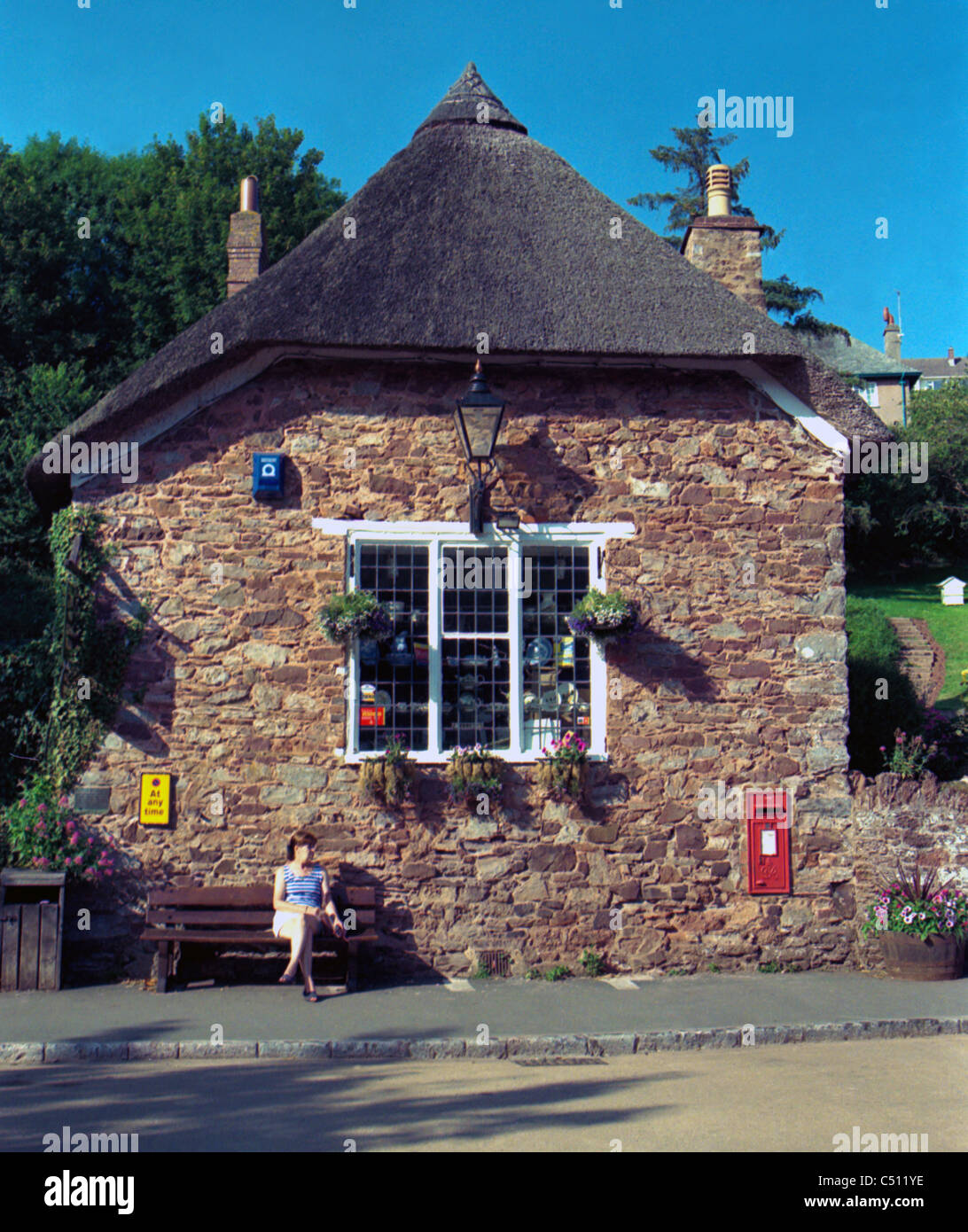 Cockington village in Torquay in the English county of Devon Stock ...