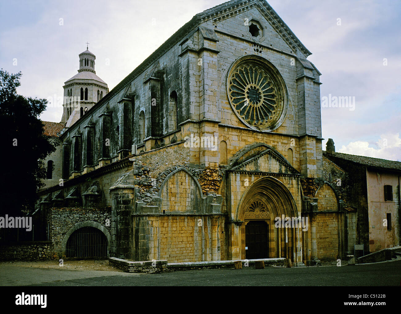 Fossanova Abbey. Cistercian monastery in Italy, in the province of ...