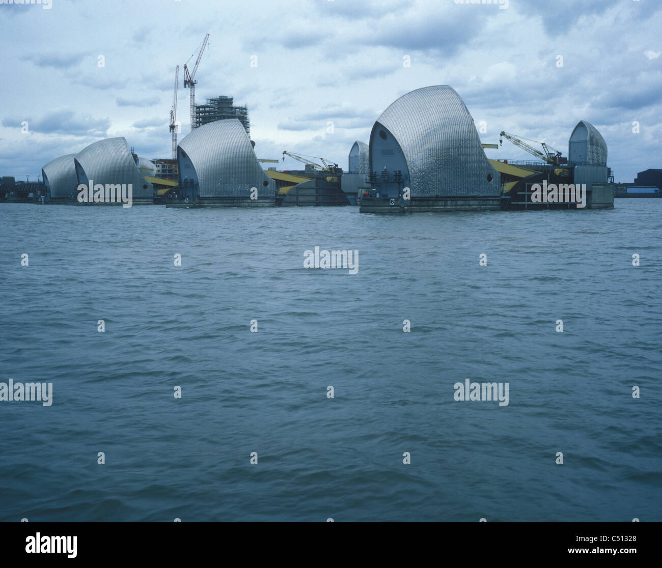 The Thames Barrier, London, UK Stock Photo - Alamy