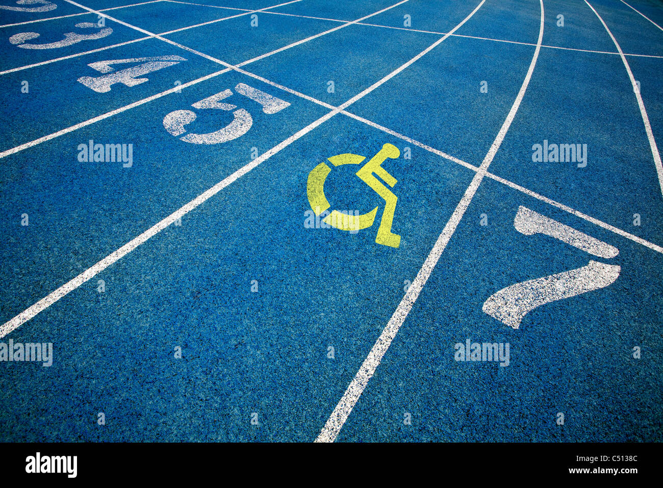 Wheelchair track and field hi-res stock photography and images - Alamy