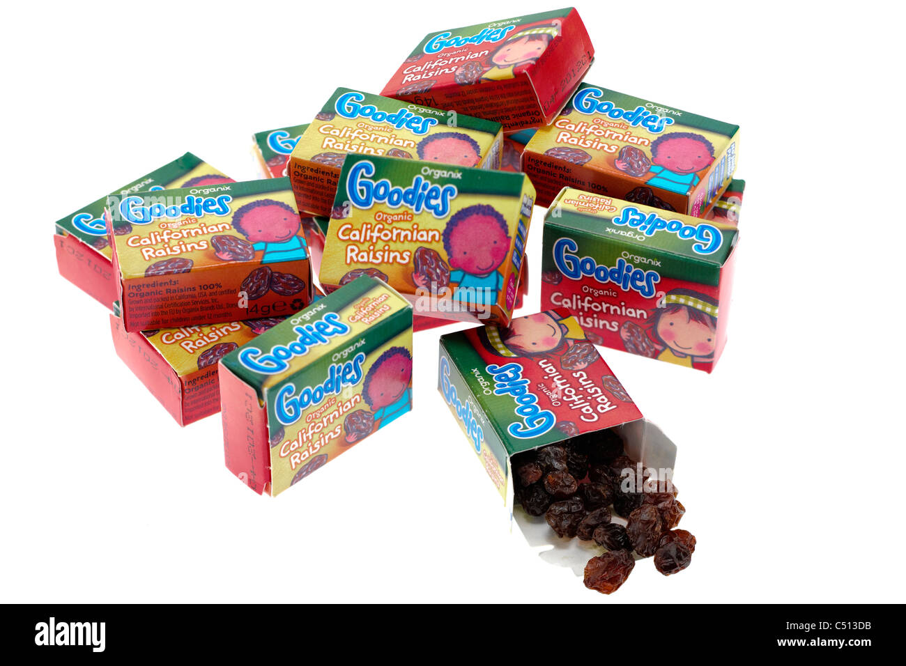 Several 14 gram boxed Organix goodies good for kids healthy treats ...