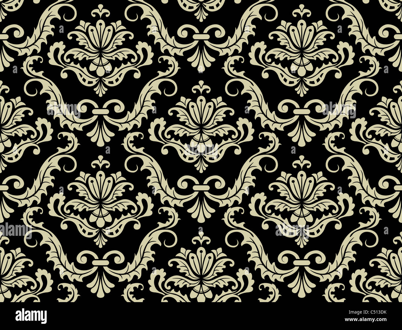 Damask wallpaper hi-res stock photography and images - Alamy