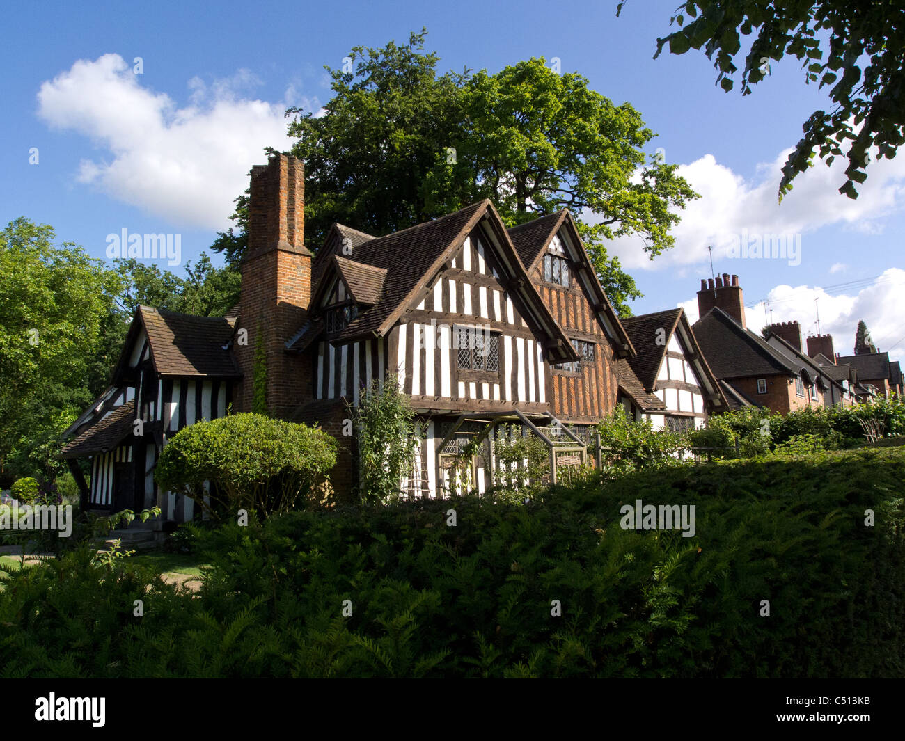 Selly Manor in Bournville, Birmingham one of the oldest buildings in ...