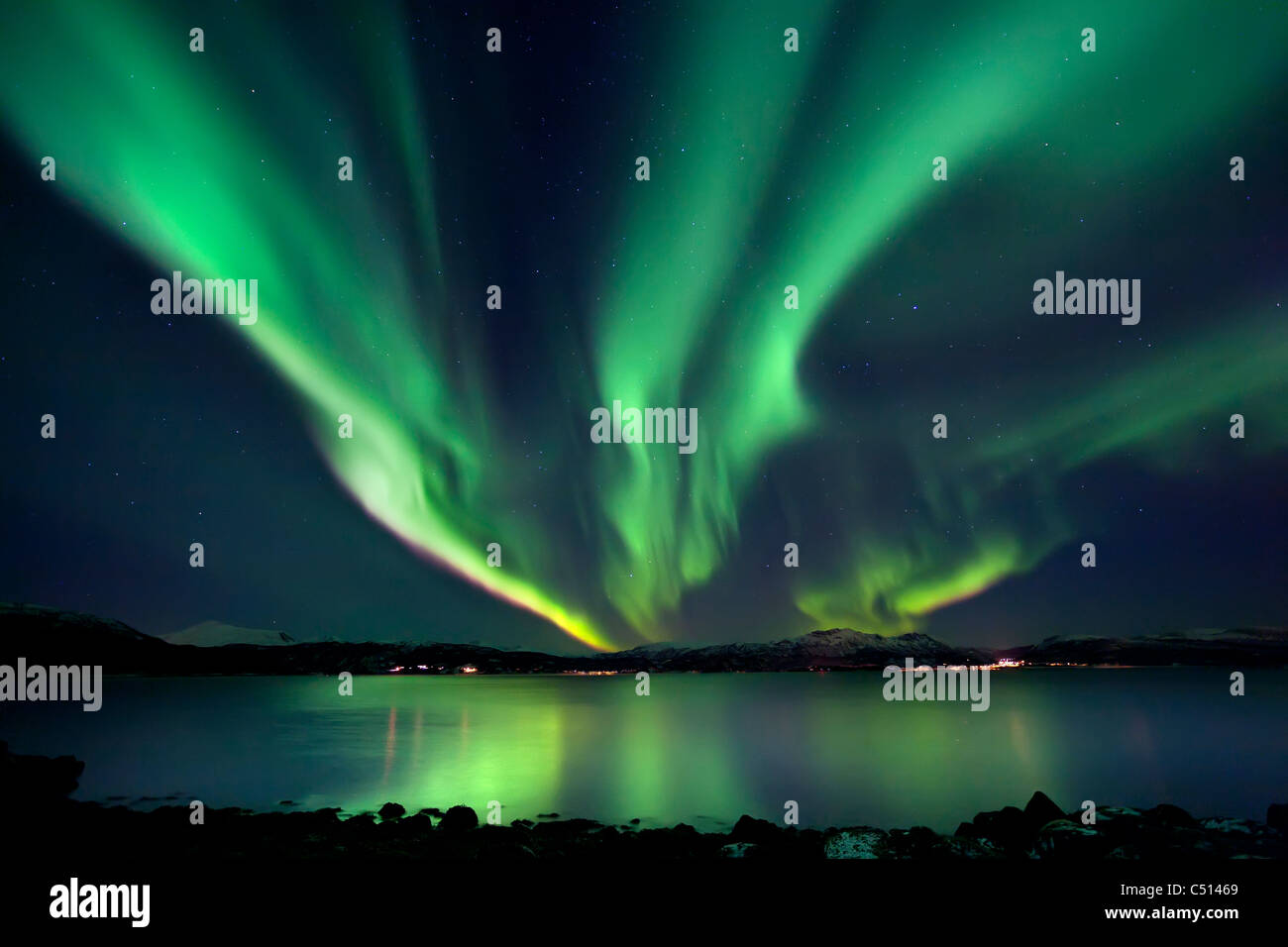 Norway aurora borealis hi-res stock photography and images - Alamy
