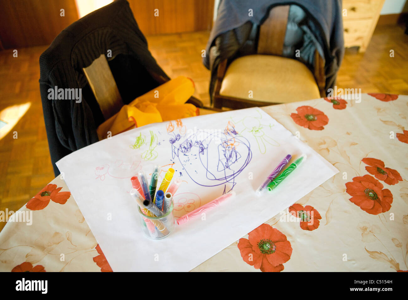 Colouring drawings hi-res stock photography and images - Alamy