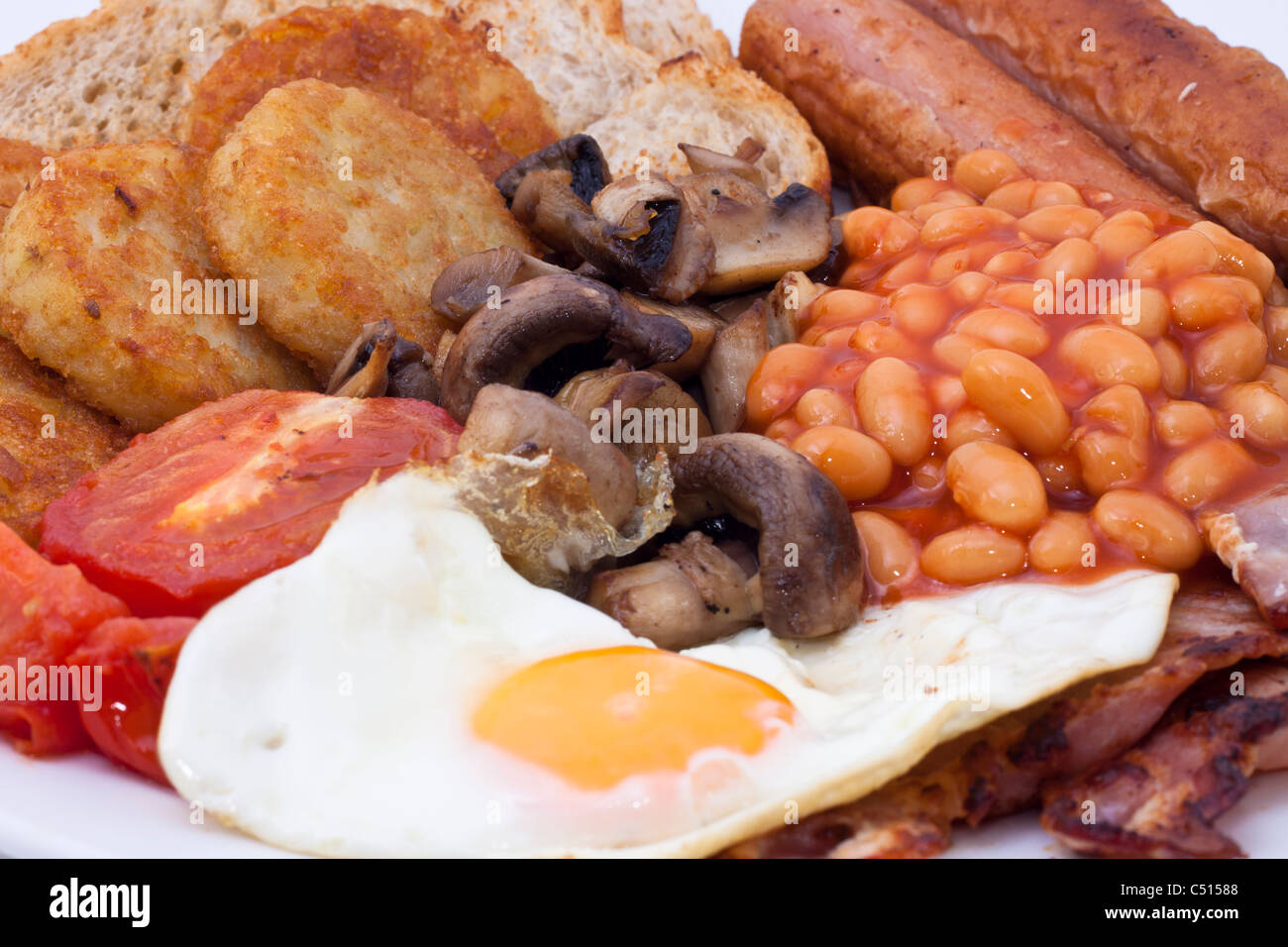 Full english breakfast hi-res stock photography and images - Alamy