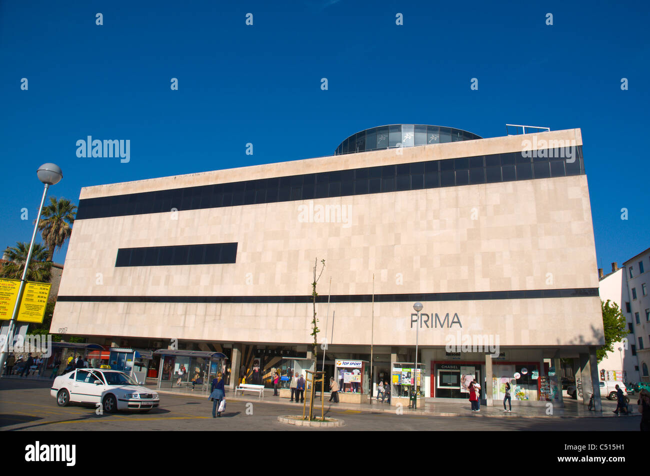 Prima department store at Trg Gaje Bulata square Split Dalmatia Croatia ...