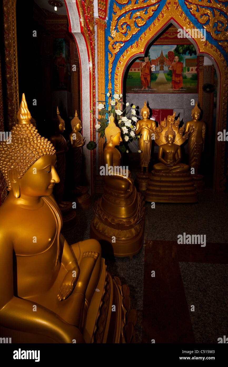 Thai Temple Interior Design High Resolution Stock Photography and ...