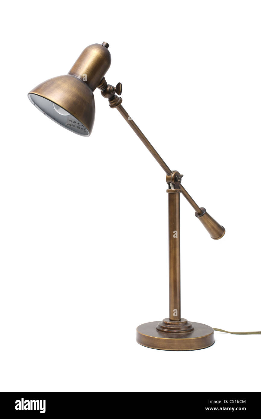 Table lamp desktop Cut Out Stock Images & Pictures - Alamy