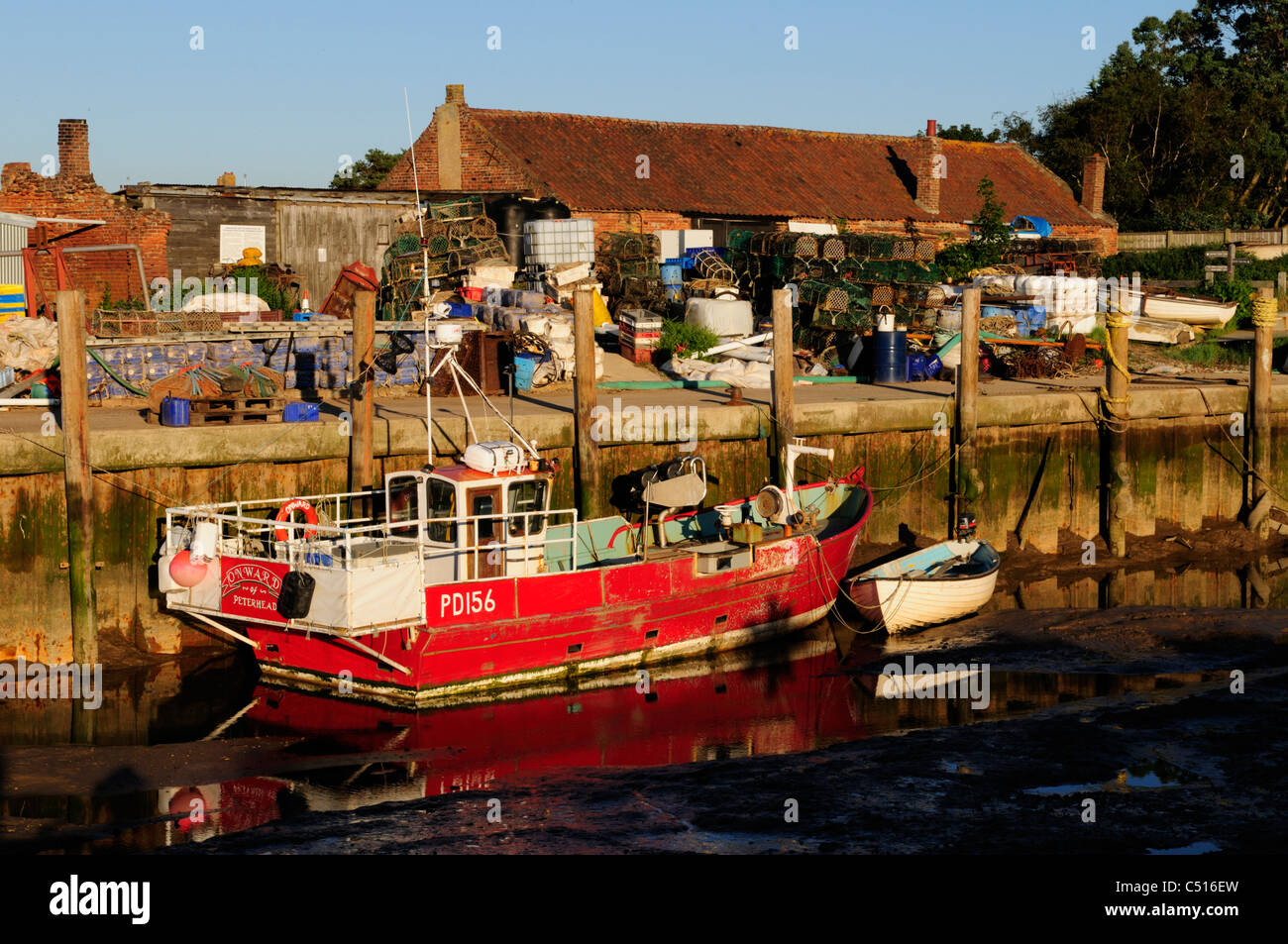 Brancaster staithe quayside hi-res stock photography and images - Alamy