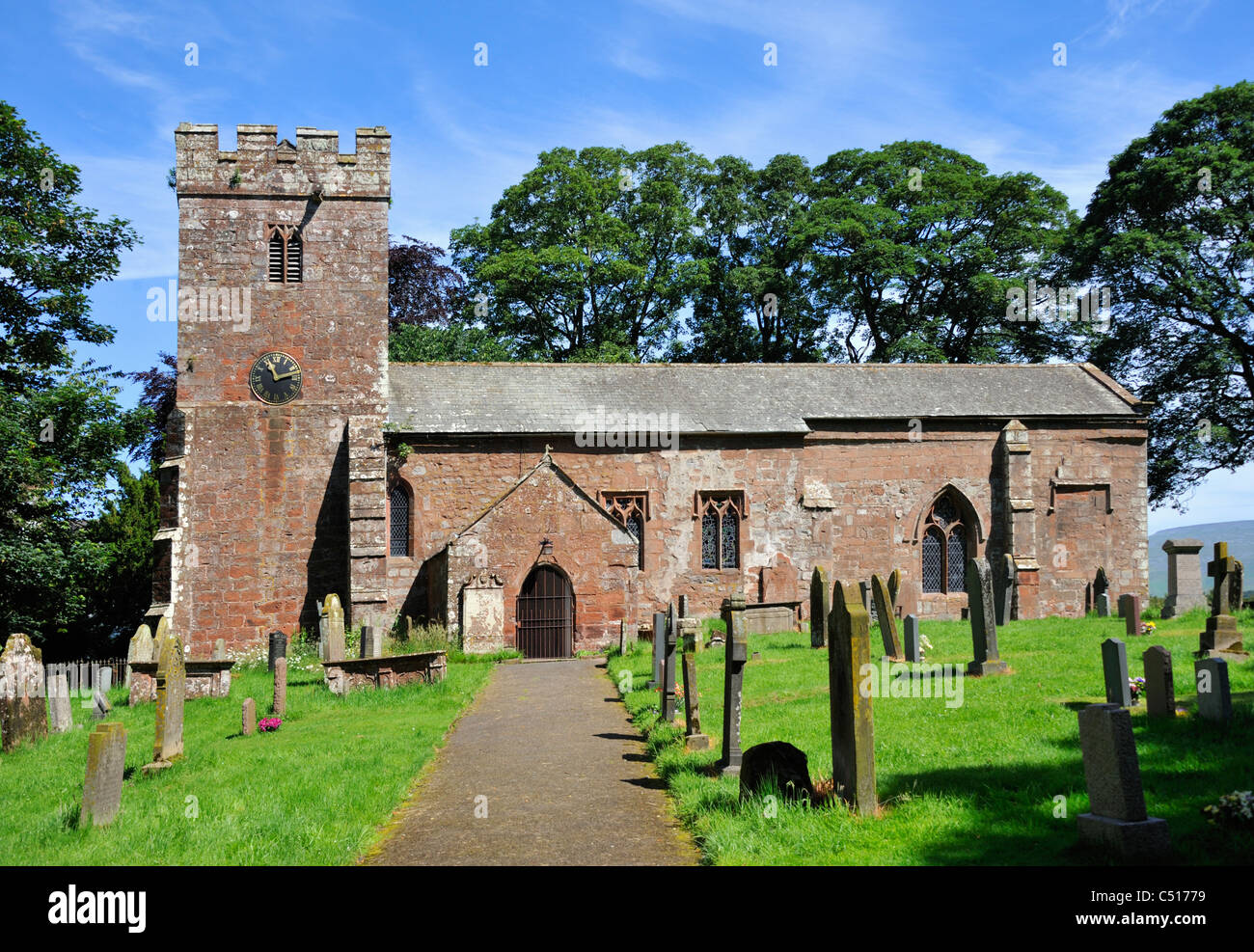 Church of Saint Michael. Kirkby Thore, Cumbria, England, United Kingdom ...