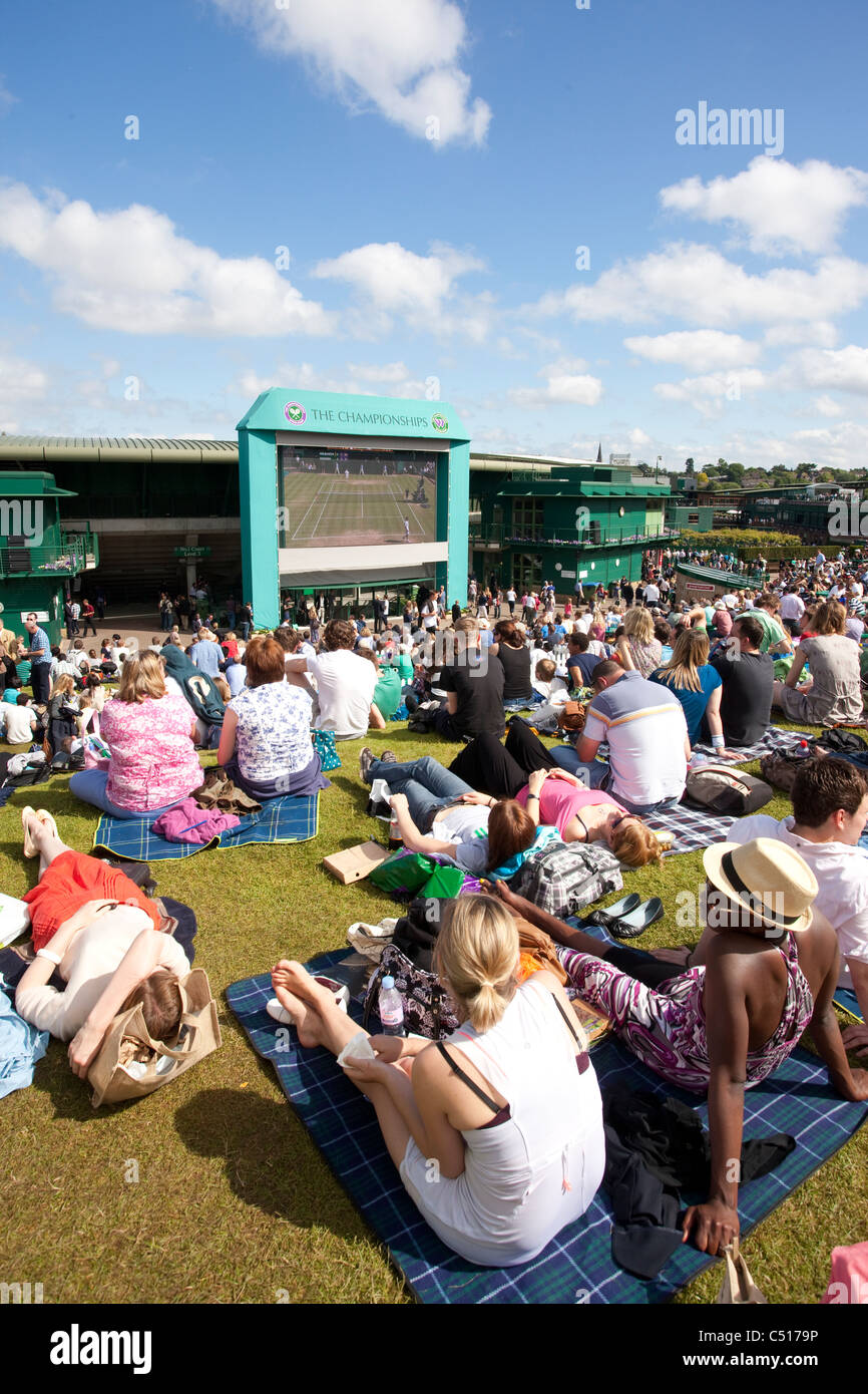 The Wimbledon Tennis Championships 2011, All England Club in the London ...
