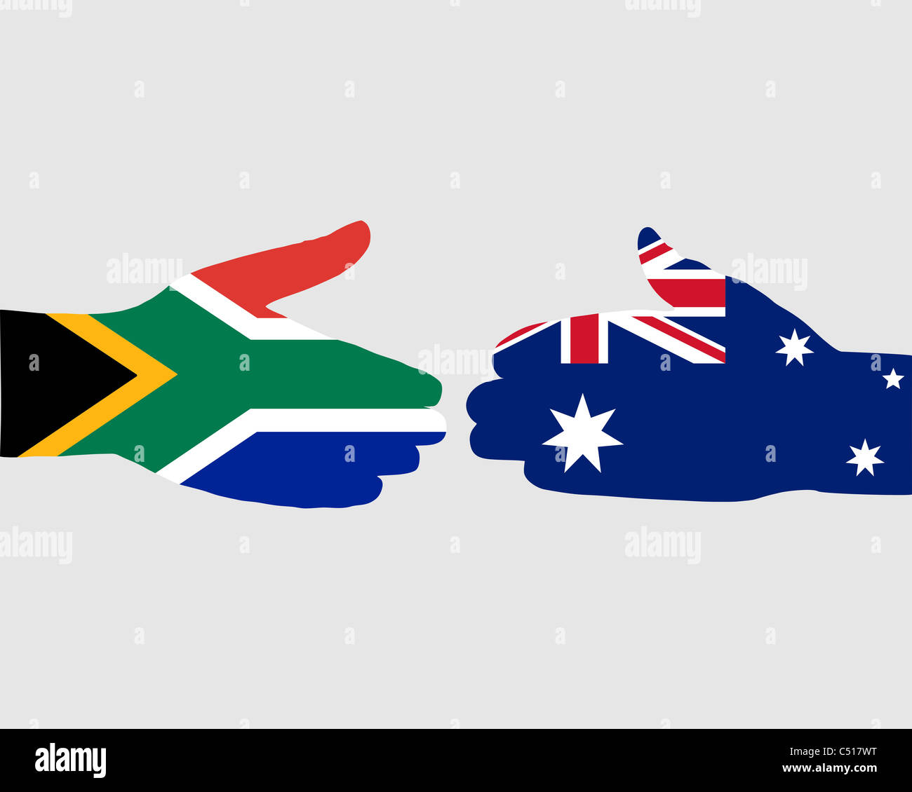 Australian finger signal hi-res stock photography and images - Alamy