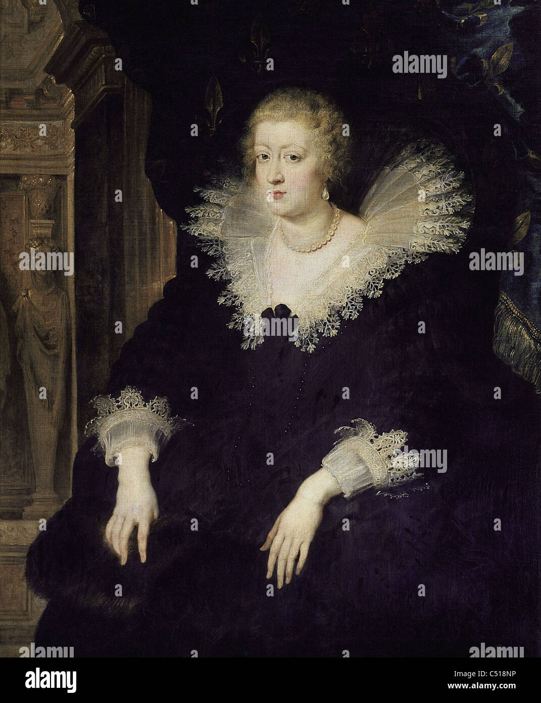 Peter Paul Rubens Portrait of Anne of Austria Prado Museum - Madrid ...