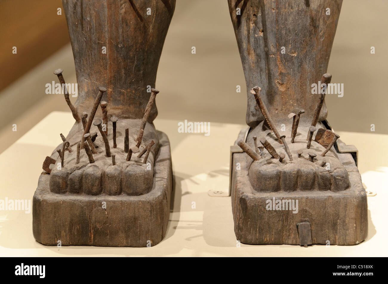 Detail: Kongo Power Figure Nkisi N´Kondi: Mangaaka Stock Photo - Alamy