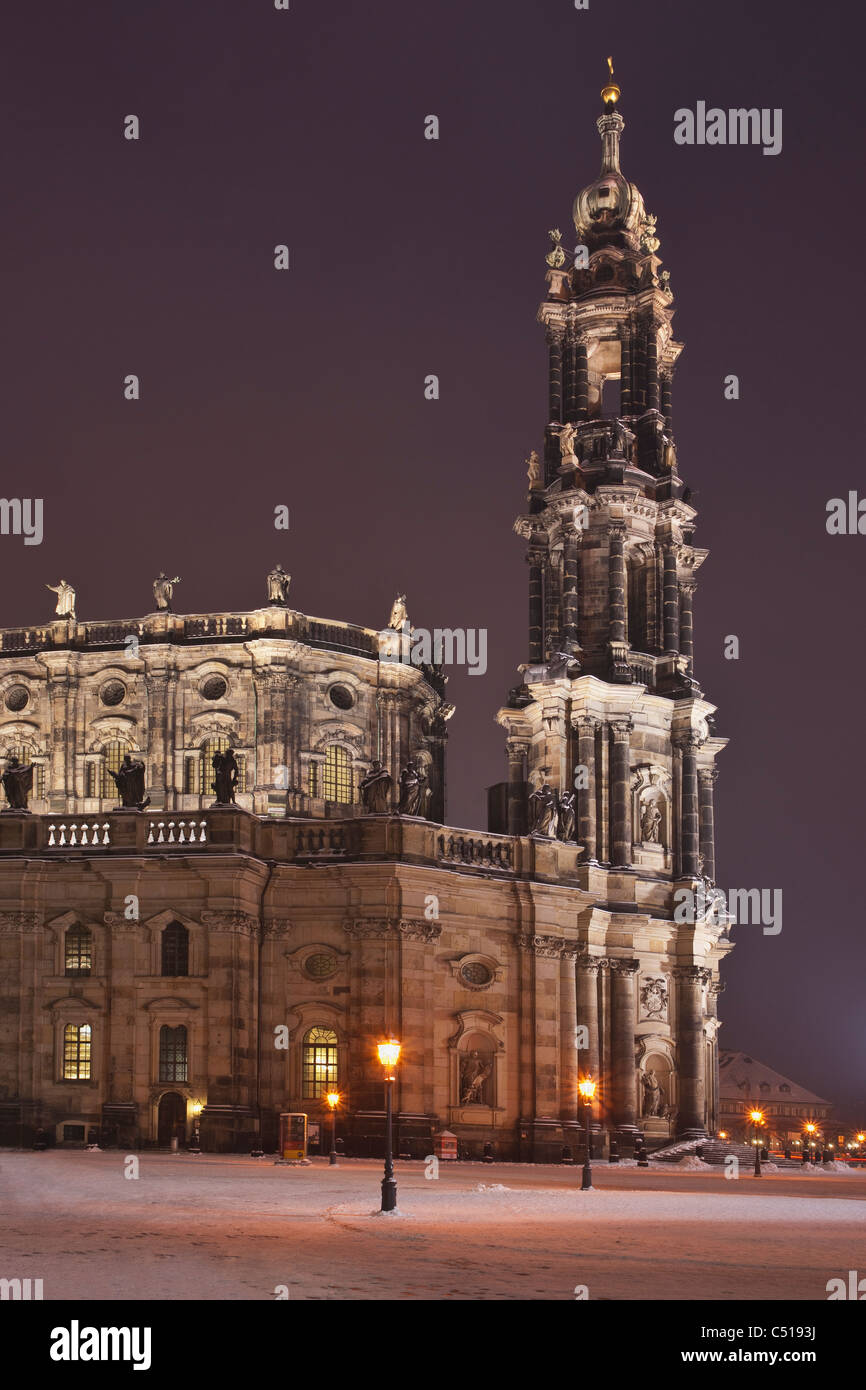 Catholic Court Church, Dresden, Saxony, Germany, Europe Stock Photo - Alamy