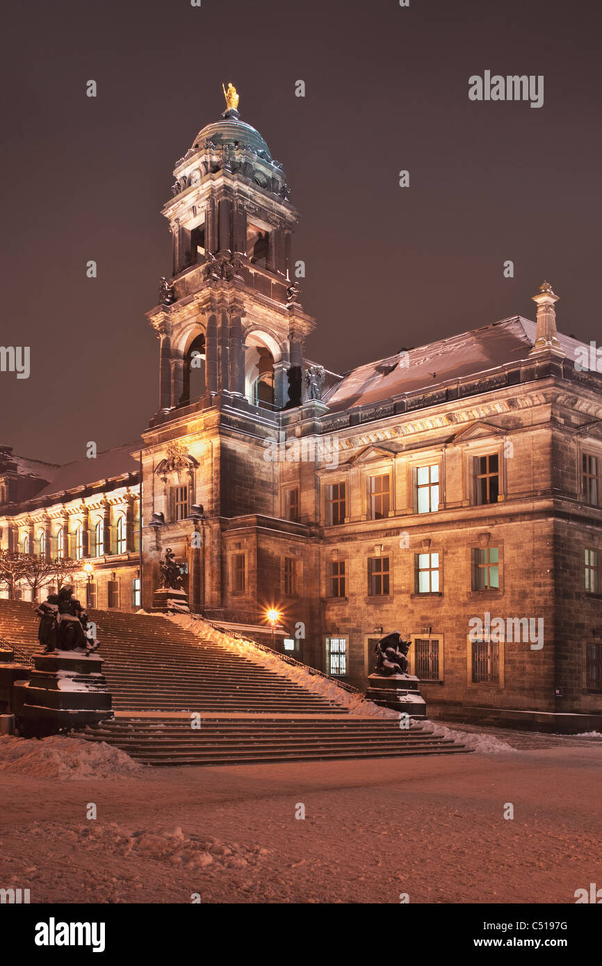 Ständehaus building Dresden, Saxony, Germany, Europe Stock Photo - Alamy