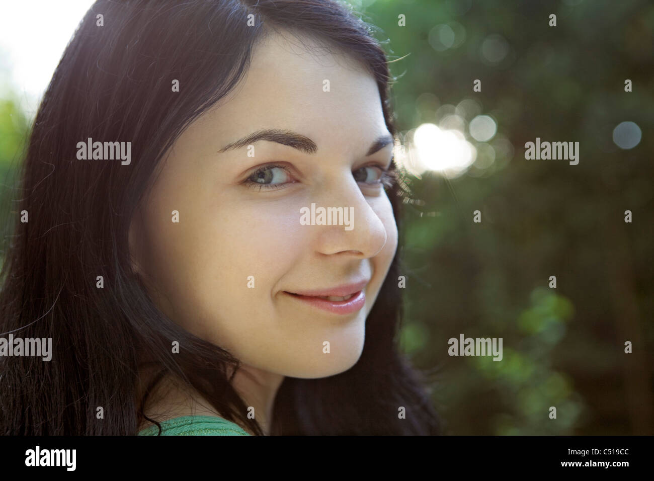 portrait of young woman Stock Photo - Alamy