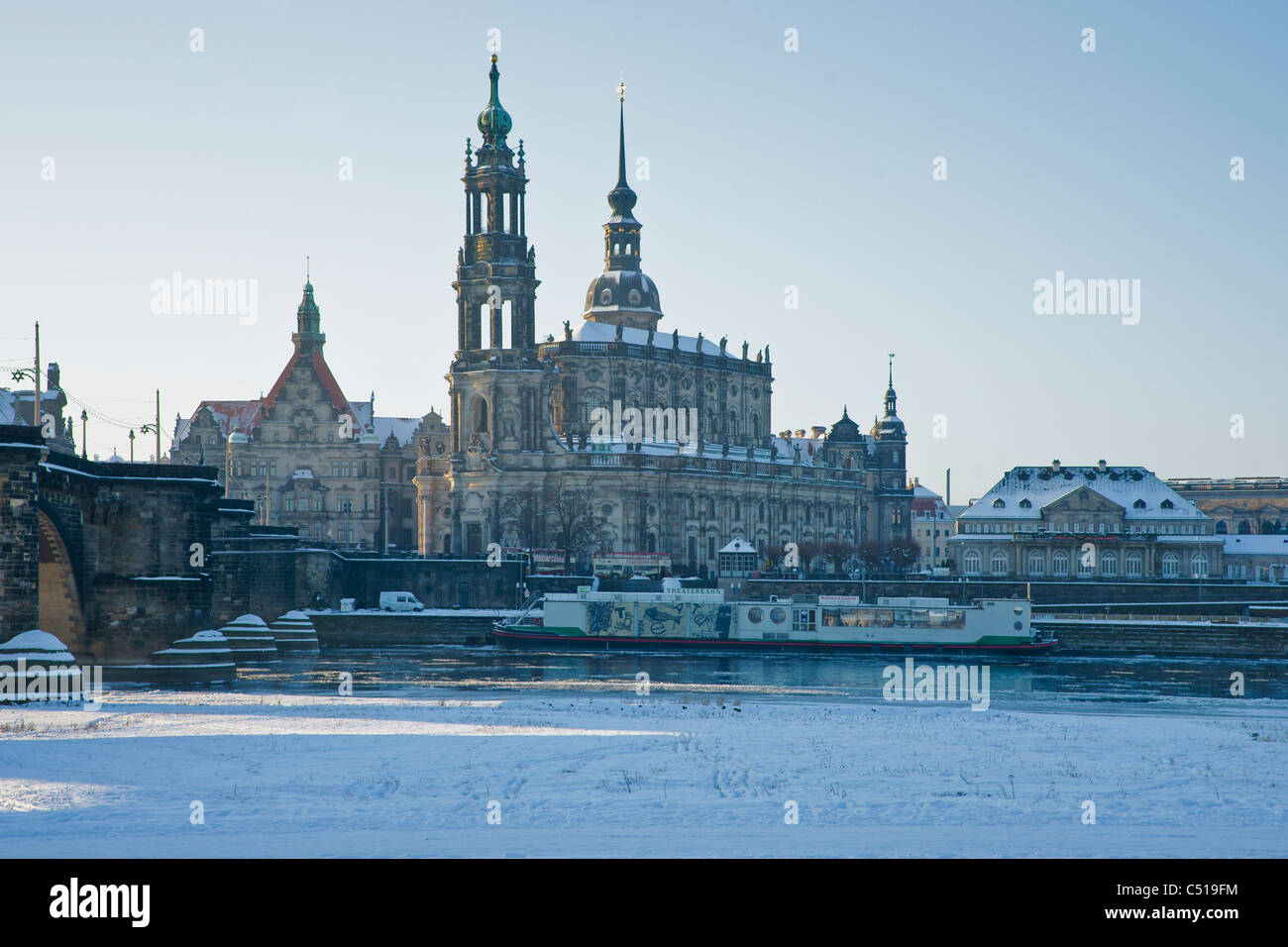 Dresden catholic court church hi-res stock photography and images - Alamy