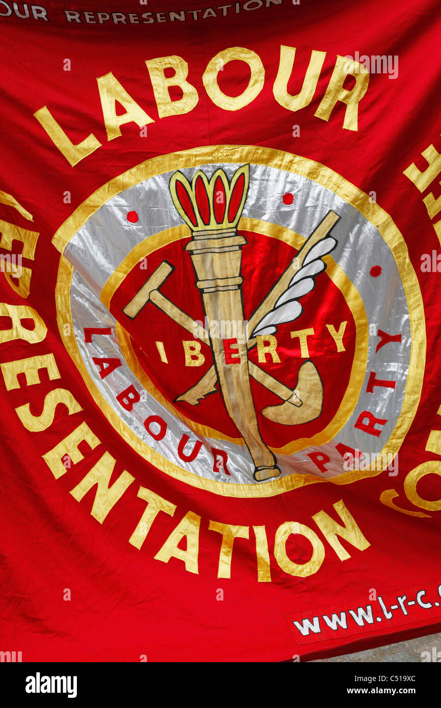 Labour Party Representation Committee banner Stock Photo - Alamy