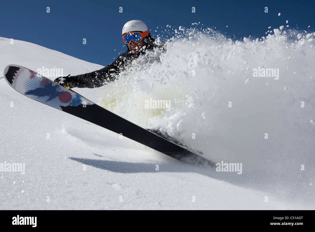 Alpine skiing man hi-res stock photography and images - Alamy