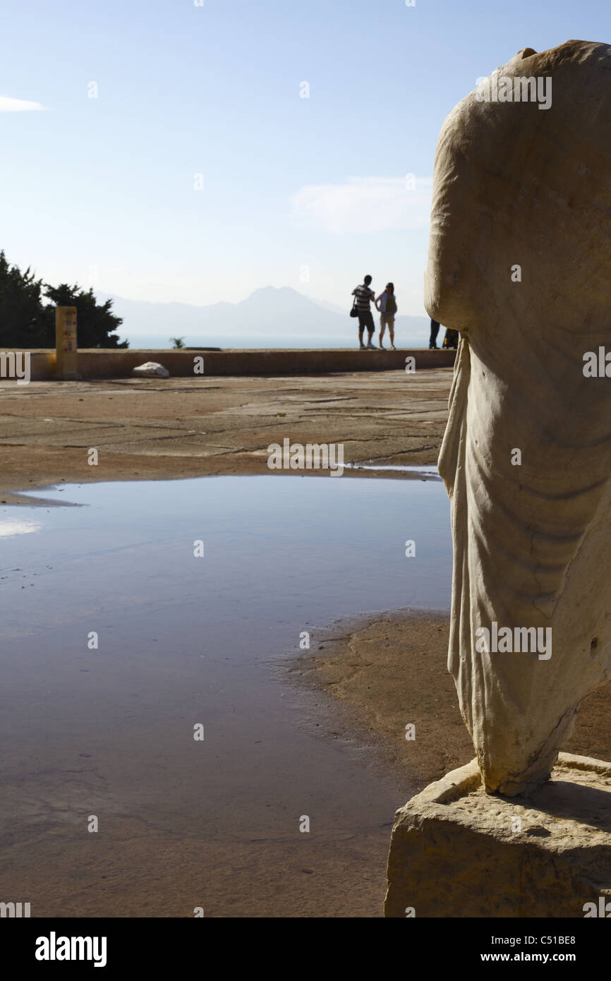 Archaeological site of carthage ruins hi-res stock photography and ...
