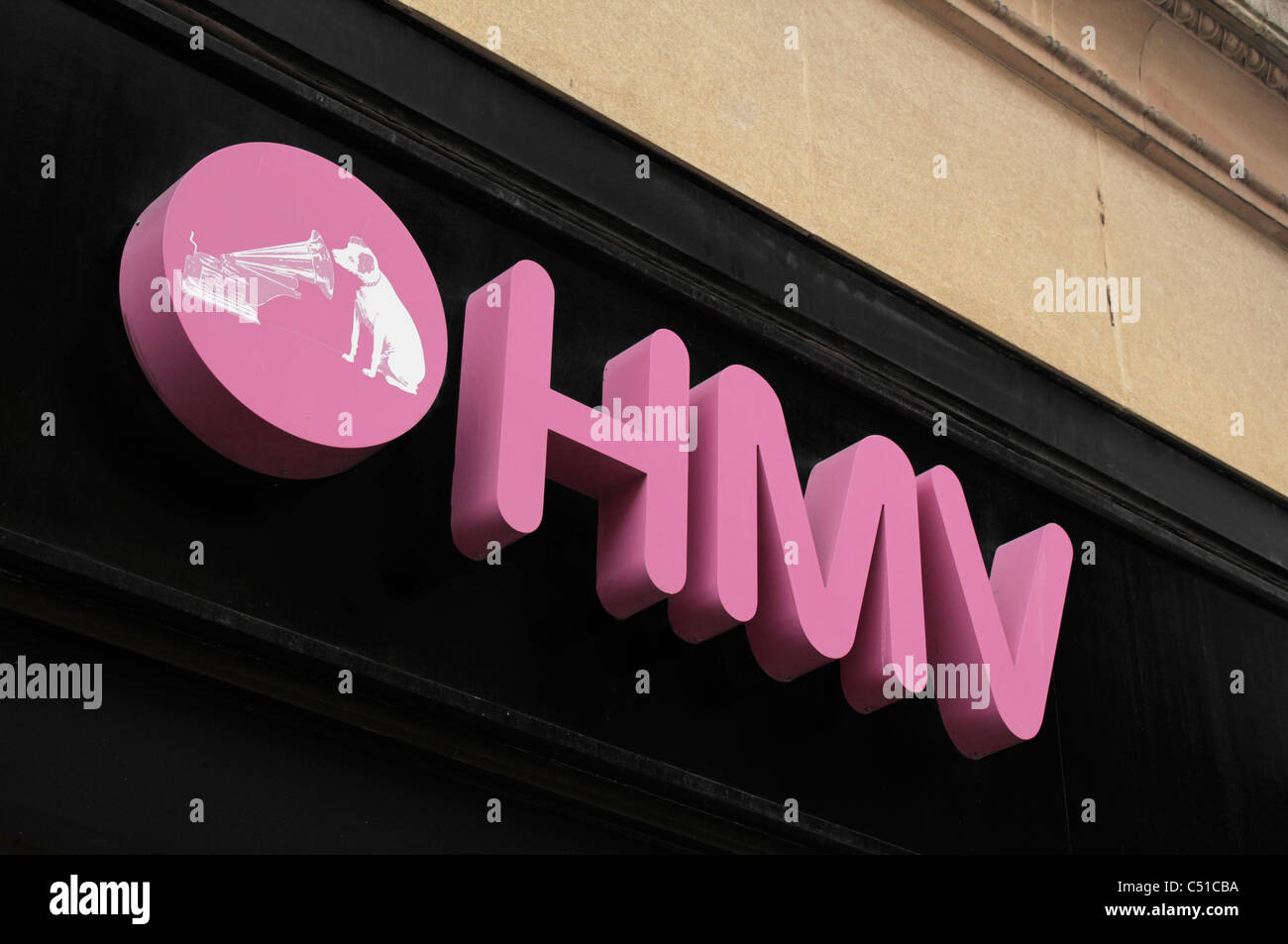 Hmv shop logo hi-res stock photography and images - Alamy
