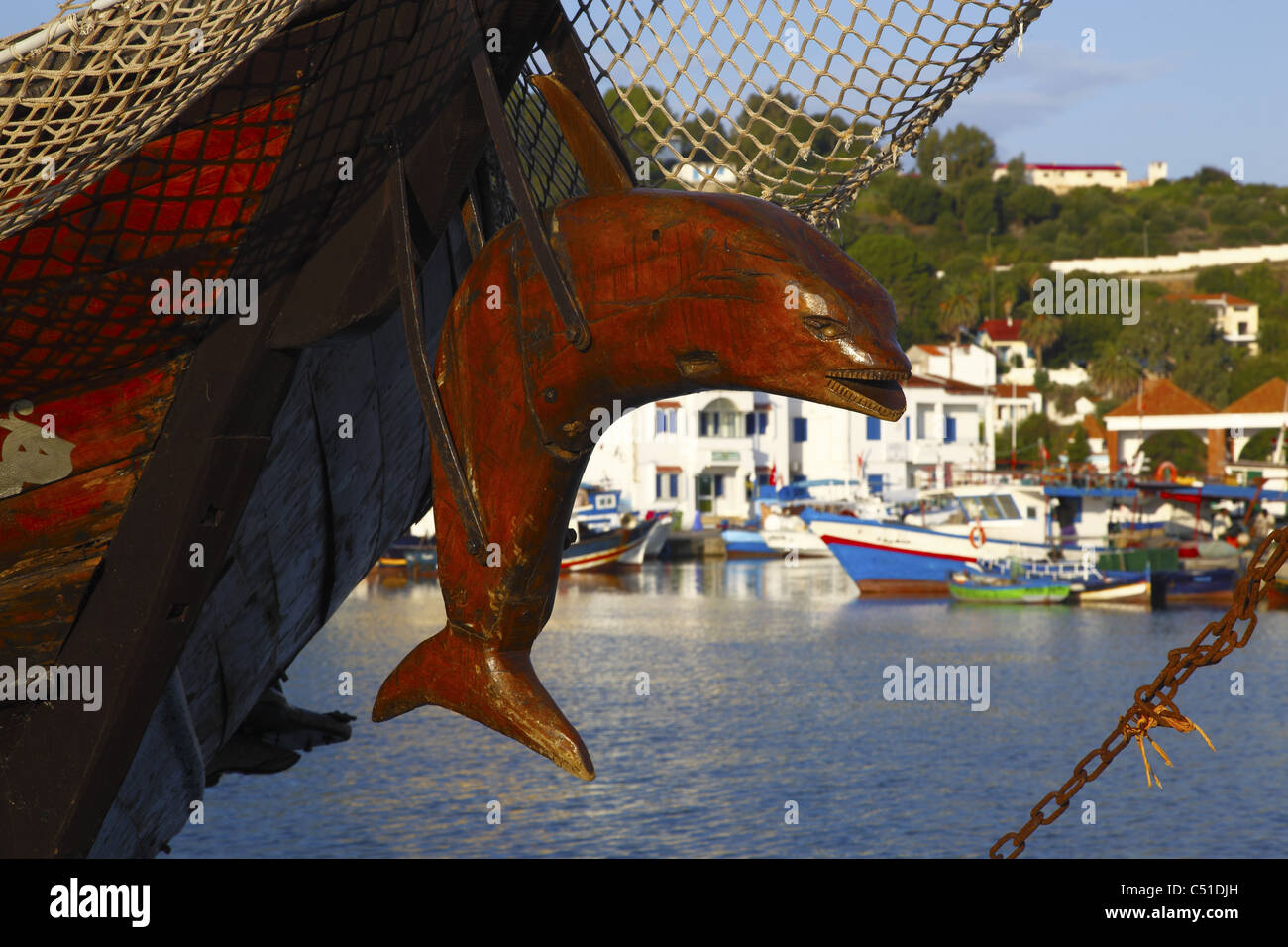 Africa tunisia tabarka fishing boats hi-res stock photography and ...