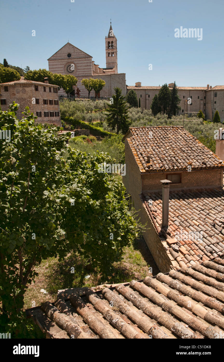 The landscape around Assisi, Italy Stock Photo - Alamy