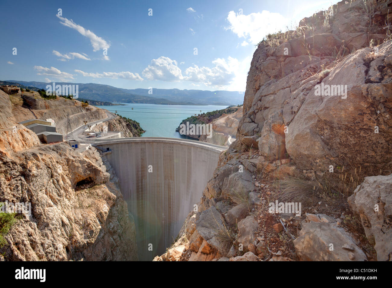 Hydro power dam turkey hi-res stock photography and images - Alamy