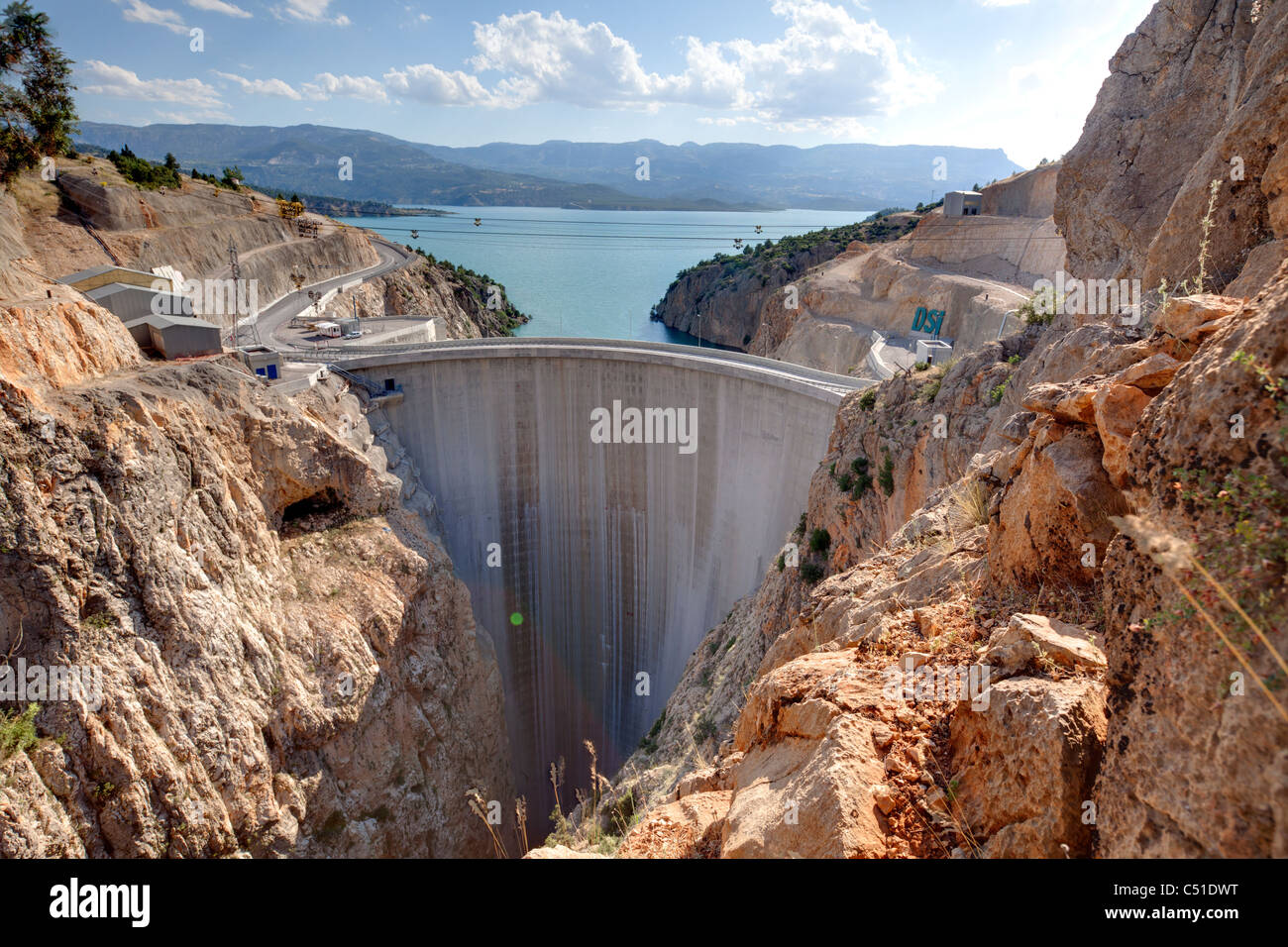 Ermenek Dam & Hydro power plant in south Turkey Stock Photo - Alamy