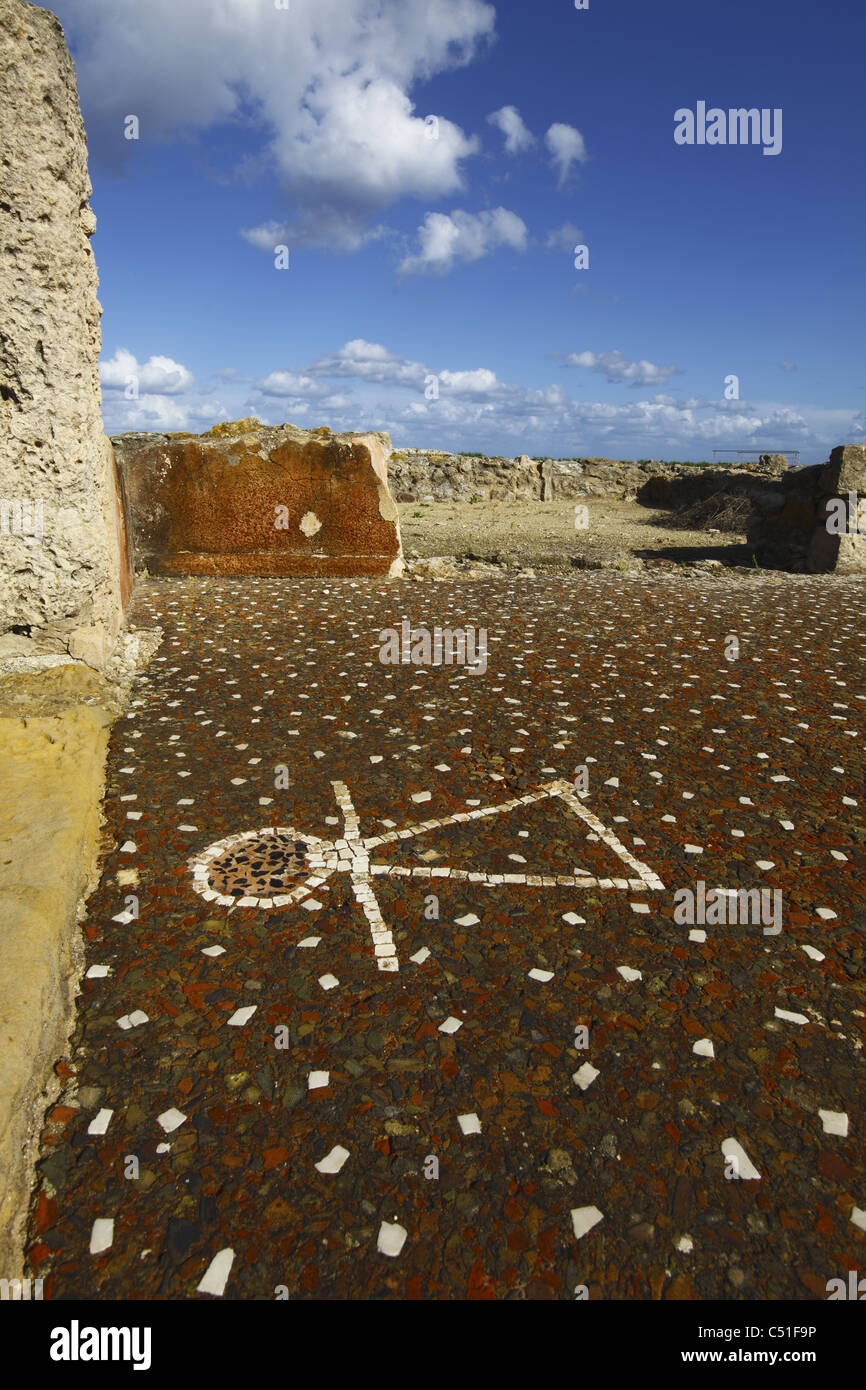 Africa, Tunisia, Kerkouane Archaeological Site, Phoenician Ruins ...