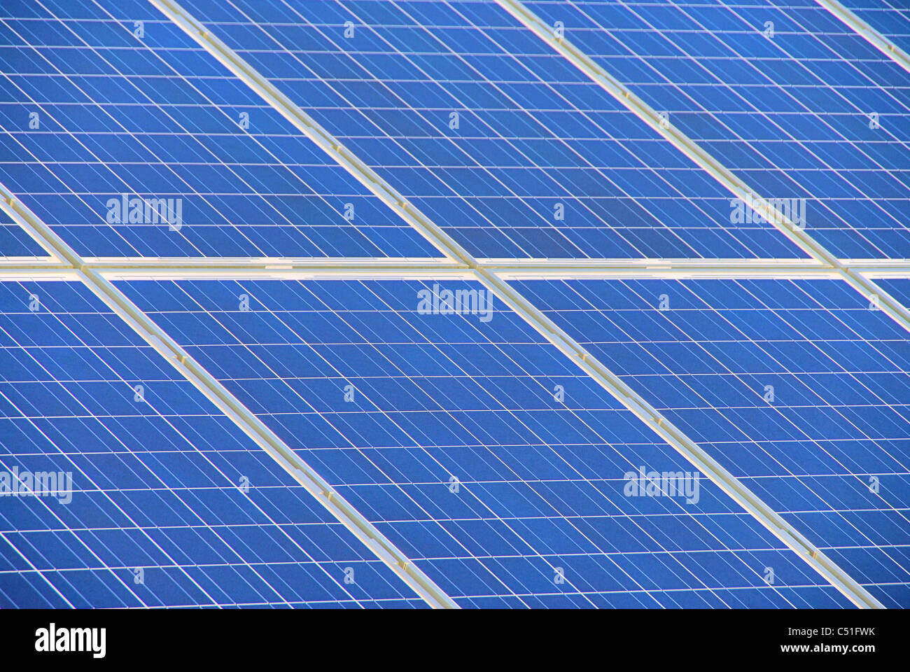 Solaranlage Detail - solar plant detail 01 Stock Photo - Alamy