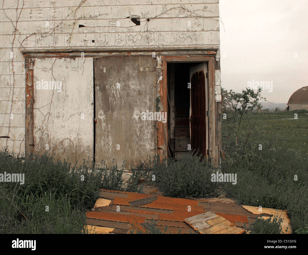 Old Rural FarmHouse in ruins Stock Photo - Alamy