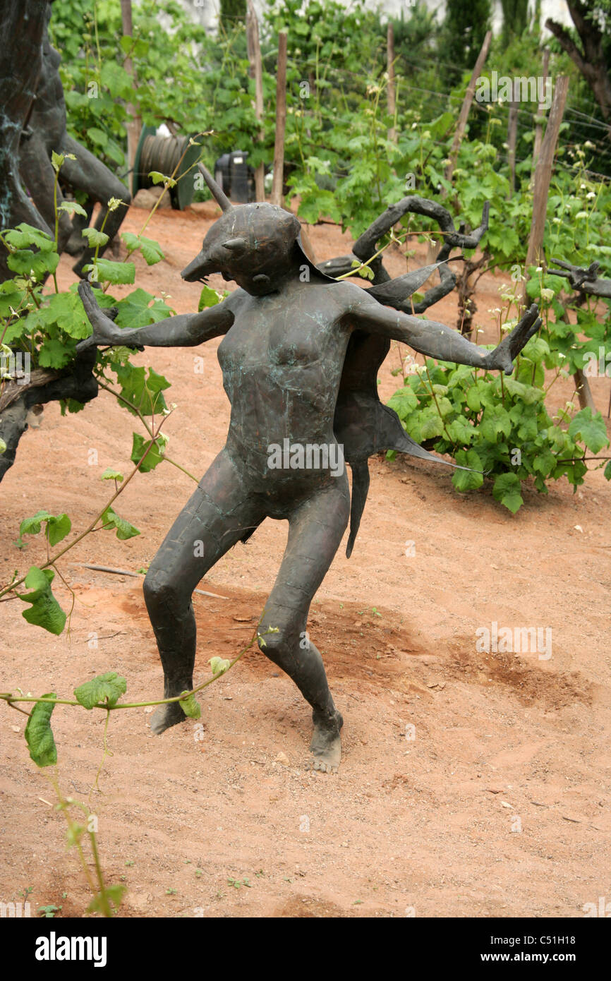 The Rites of Dionysus, Sculpture by Tim Shaw in the Eden Project ...