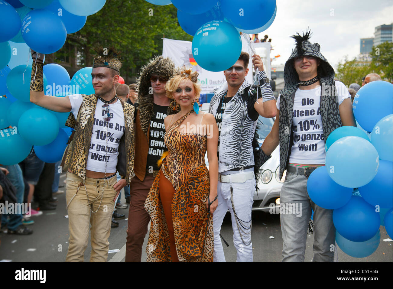 Christopher Street Day Parade 2011, Berlin, Germany Stock Photo - Alamy