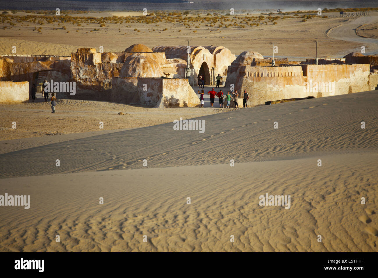 Africa, Tunisia, Nefta, Sahara Desert, Ong El Djemel, Star Wars Movie ...