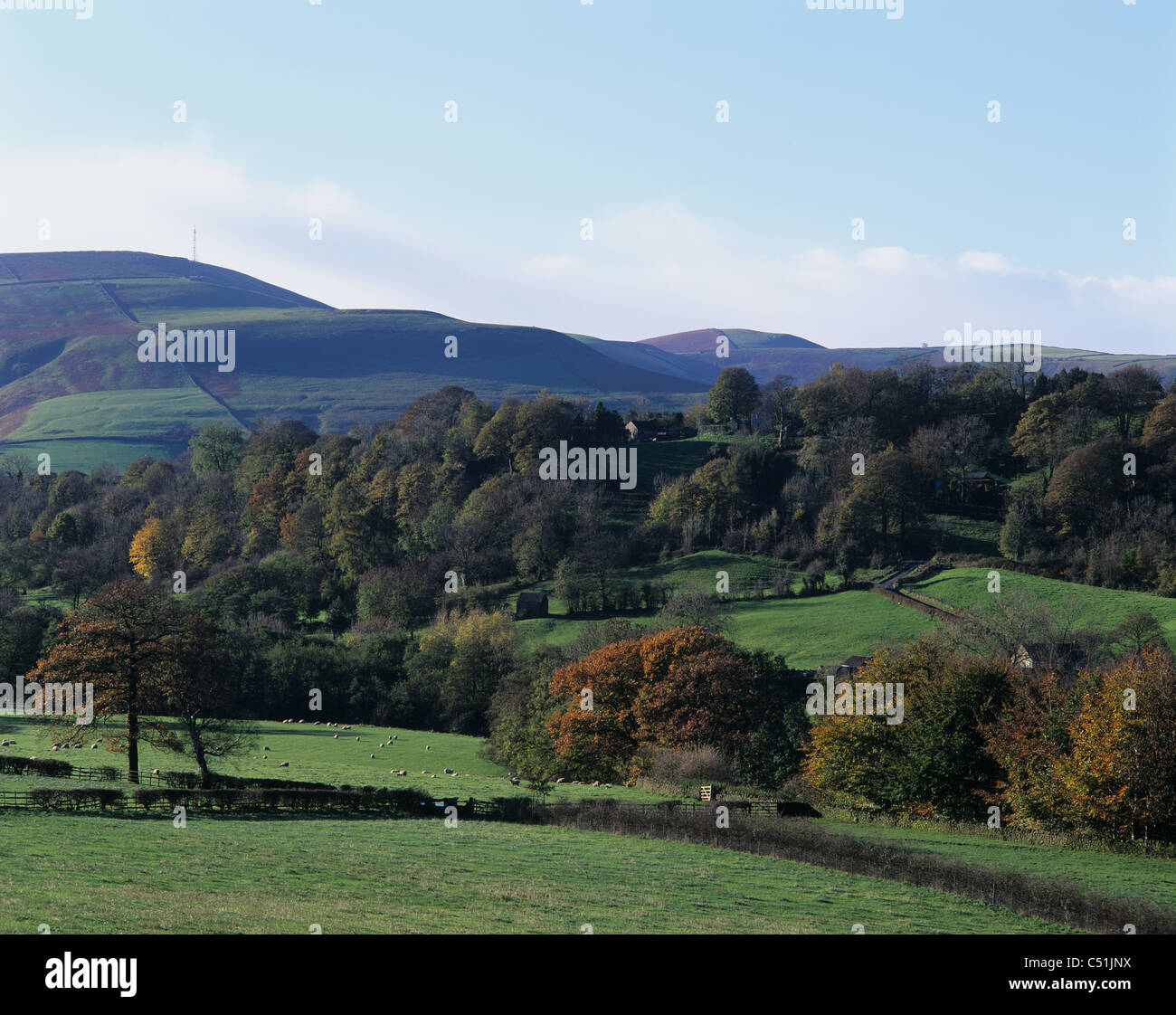Thornhill & Shatton Moor, Peak District, Derbyshire. UK Stock Photo - Alamy