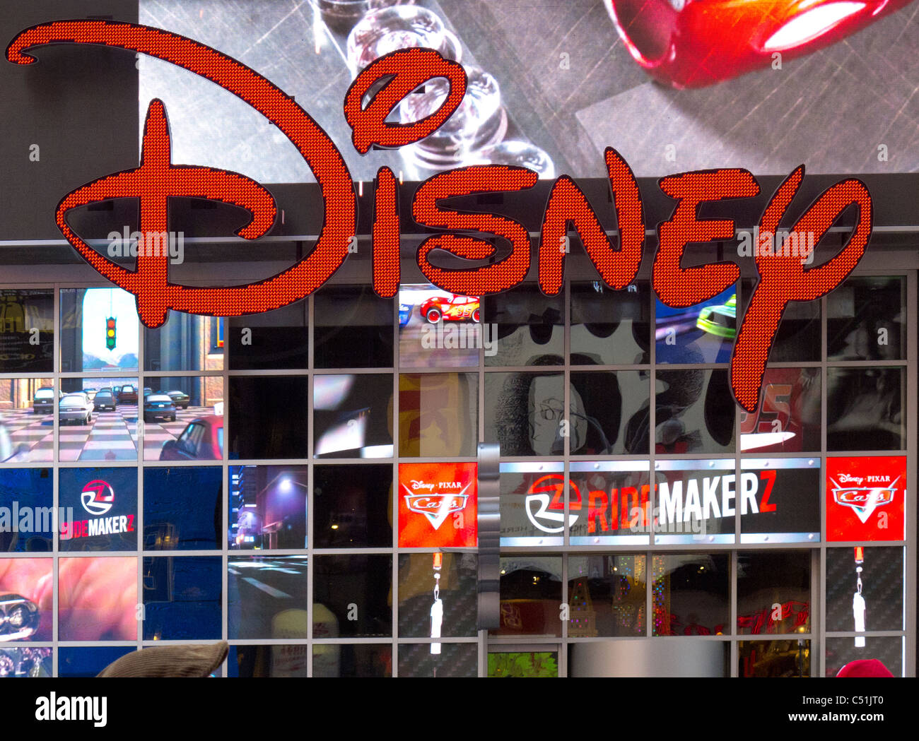 Disney store window hi-res stock photography and images - Alamy