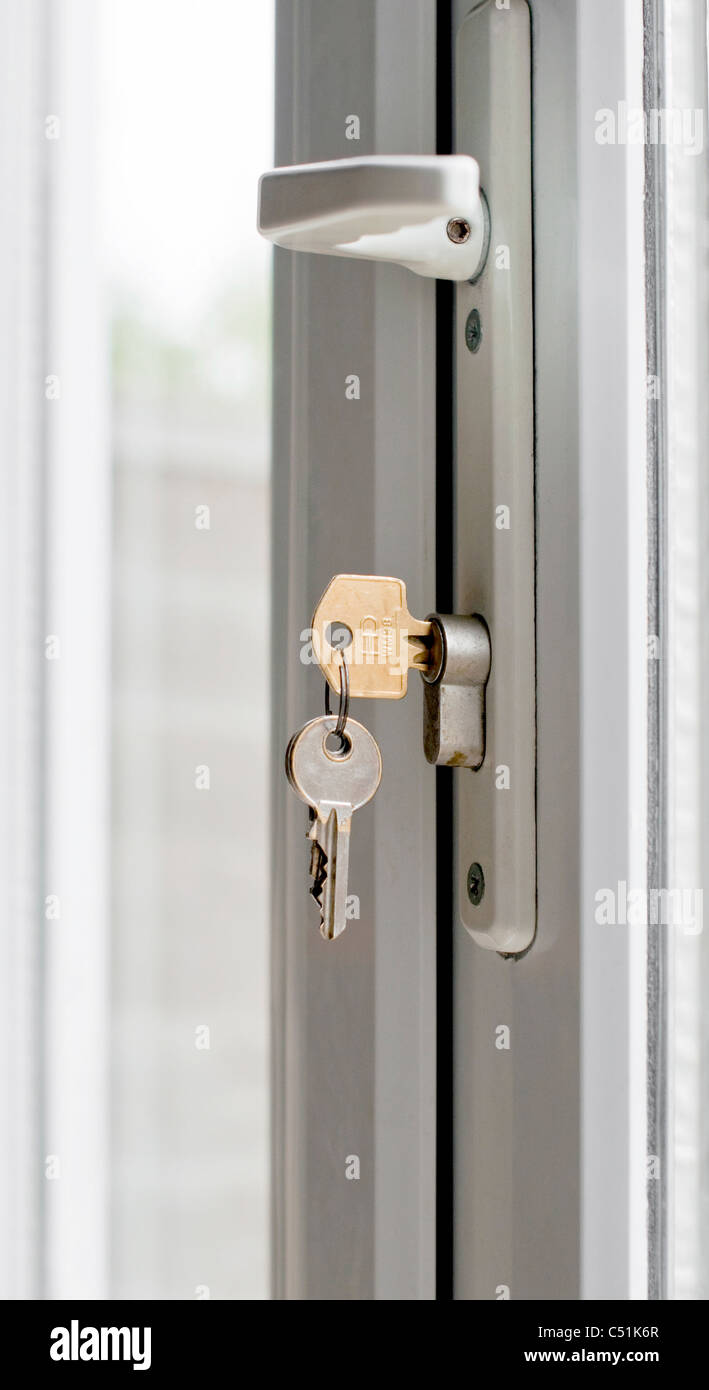 Upvc door lock hi-res stock photography and images - Alamy