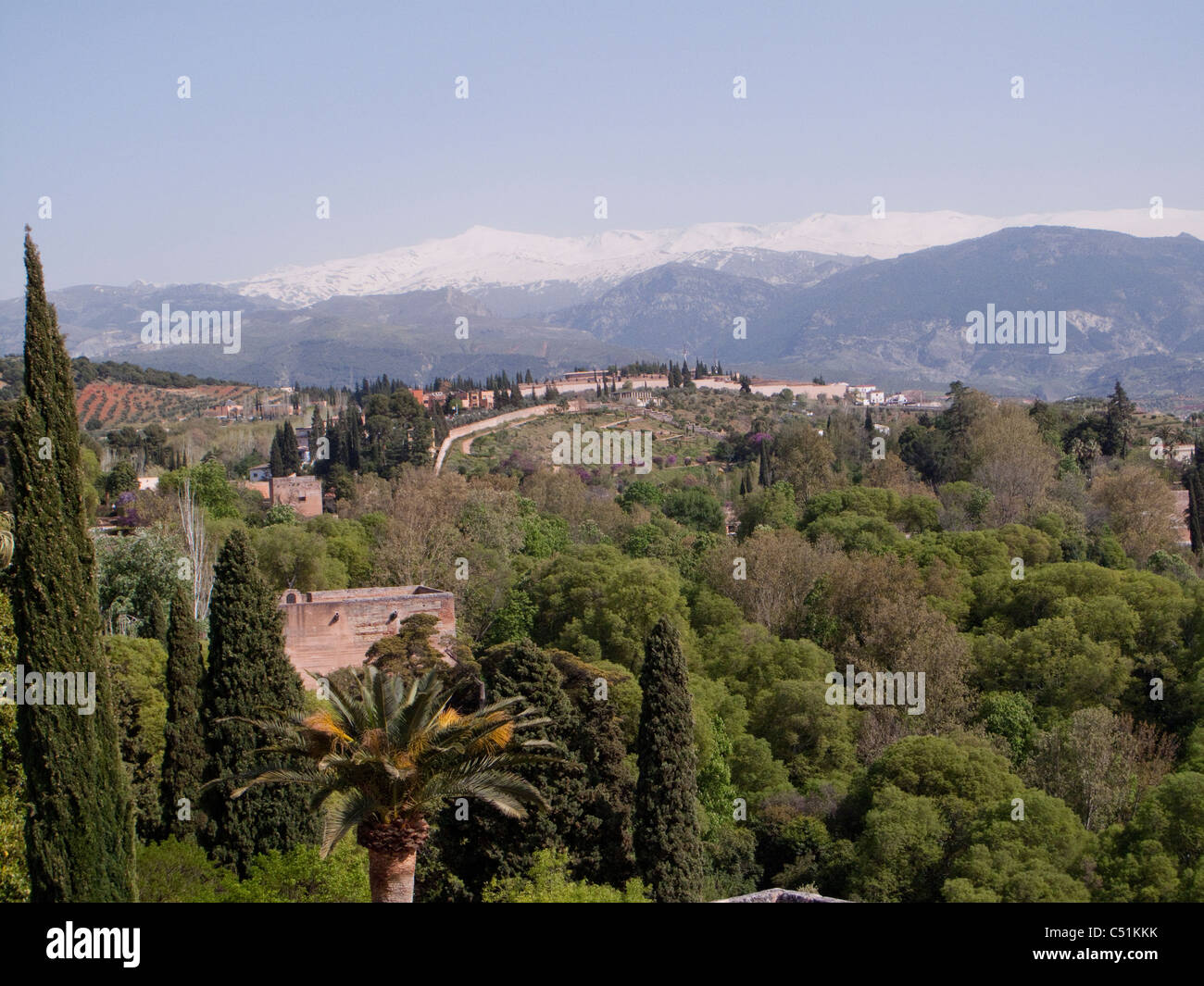 Granada Spain Sierra Navada mountain range Stock Photo - Alamy